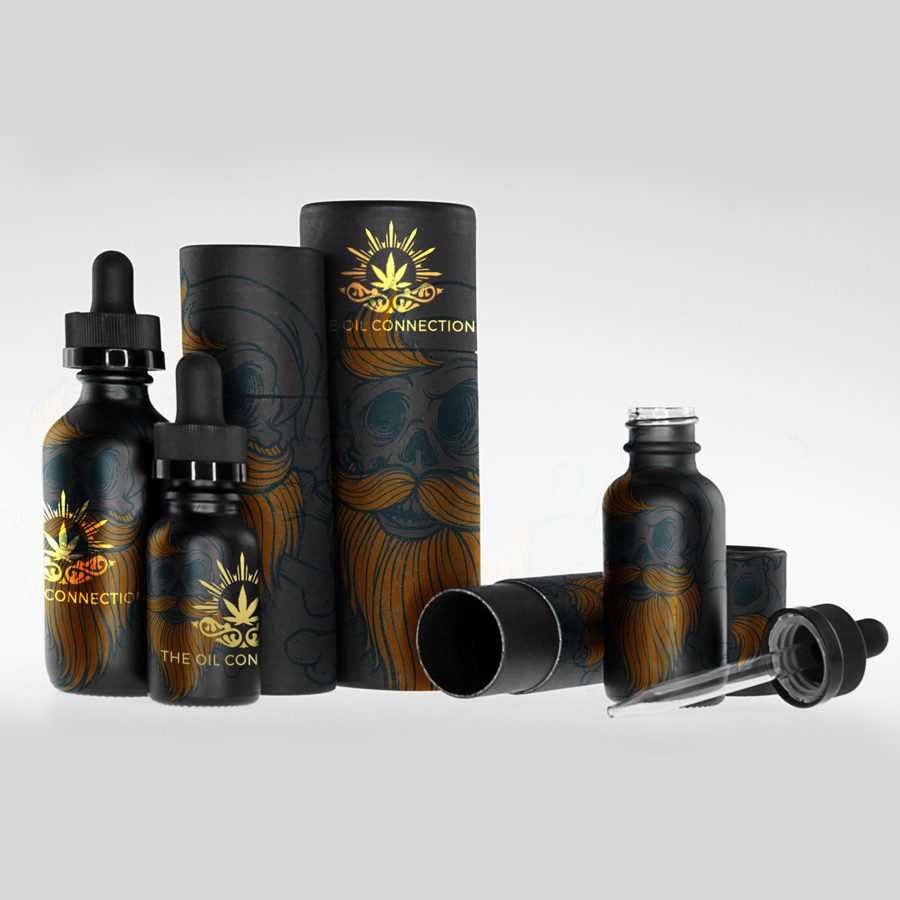 Custom Dropper Bottles for Essential Cannabis Oils | KYND Packaging